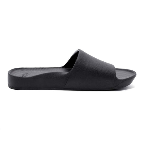Arch Support Slides - Classic - Black – Archies Footwear Pty Ltd ...