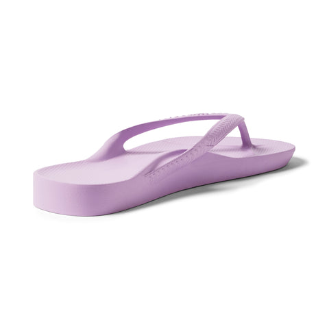 Arch Support Flip Flops - Classic - Lilac – Archies Footwear | UK